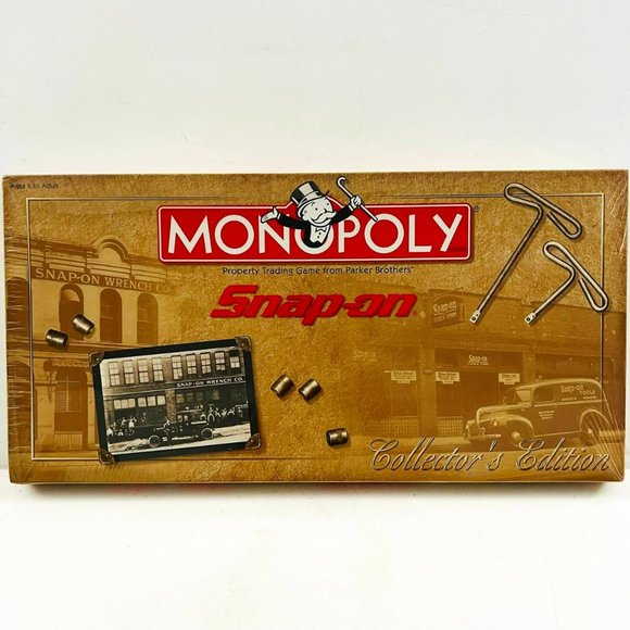 Hasbro | Games | Vintage Monopoly Snapon Tools Collectors Edition 200 ...